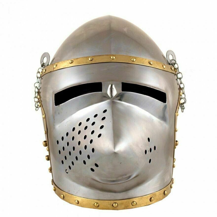 Armor Wearable Helmet Medieval Bascinet Helmet Knight Pig Face Helmet ...