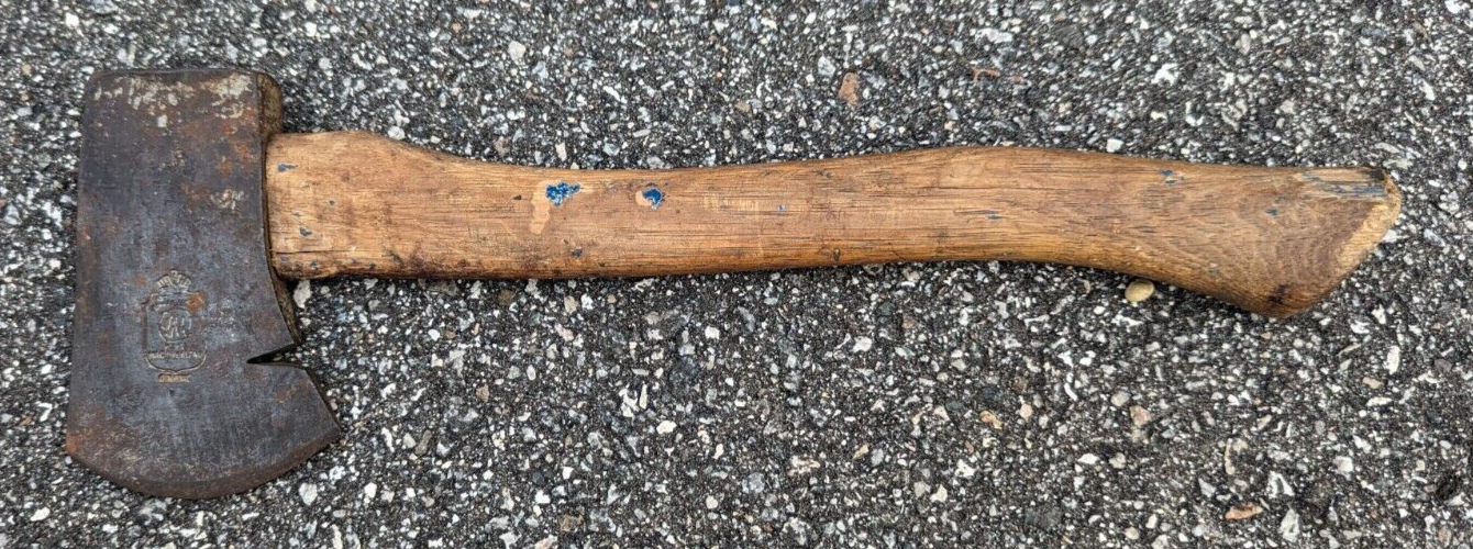 Vintage Fred Mac Overland Germany Hatchet Axe - Tools