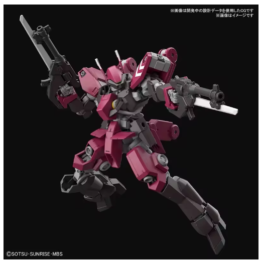 HG 1/144 IBO Schwalbe Graze Model Kit – Assembly Mech Action Figure ...