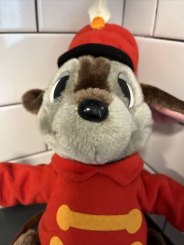 Vintage Timothy Q Mouse Circus Uniform 10" Dumbo Plush Disneyland ...