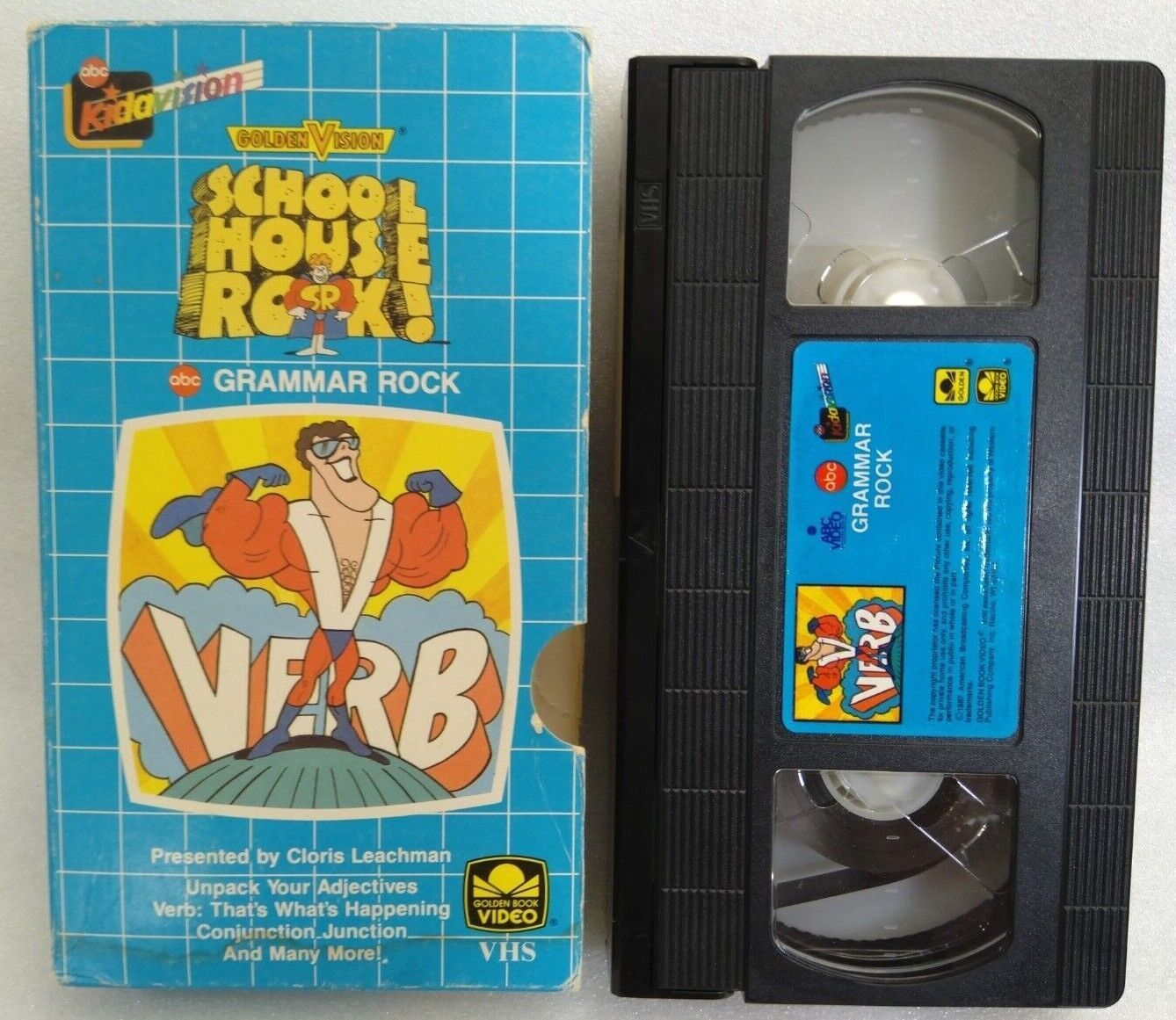 VHS School House Rock - Grammar Rock (VHS, 1987, Golden Books Video ...
