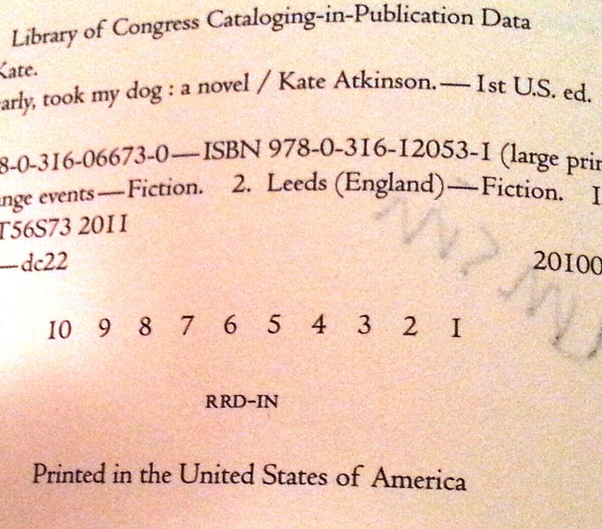 Started Early, Took My Dog by Kate Atkinson - Signed 1st Hb. Edn. - Books