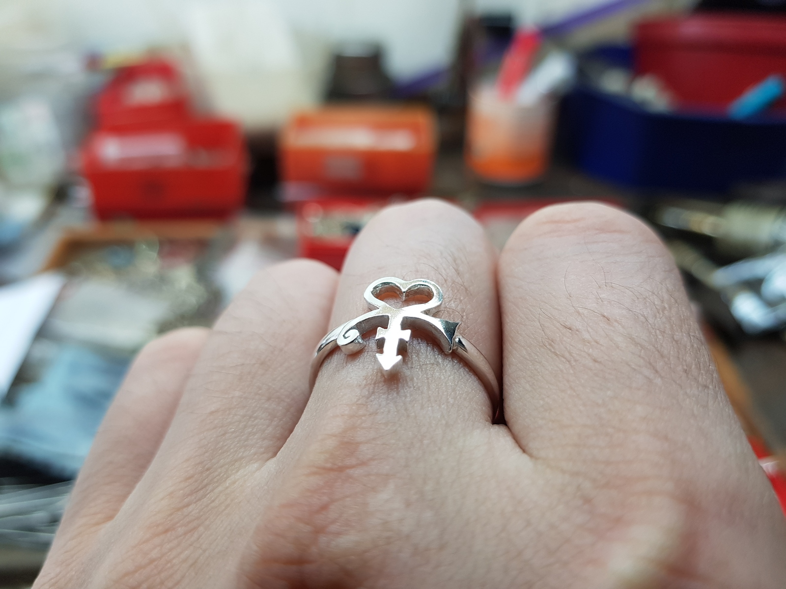 Ring - Heart of the Love - Remembrance Symbol - Sterling Silver ...