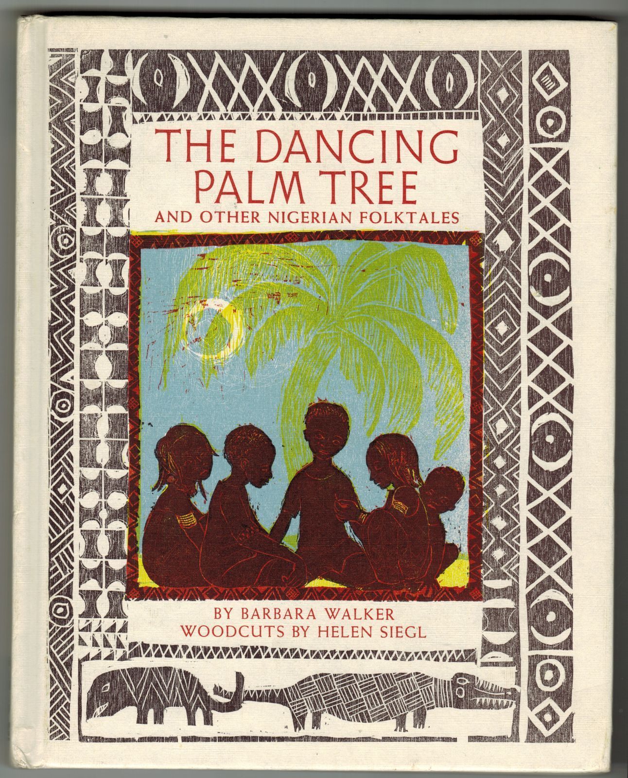 1968 Parents Magazine The Dancing Palm Tree Nigerian Folktales HC 1ST ...