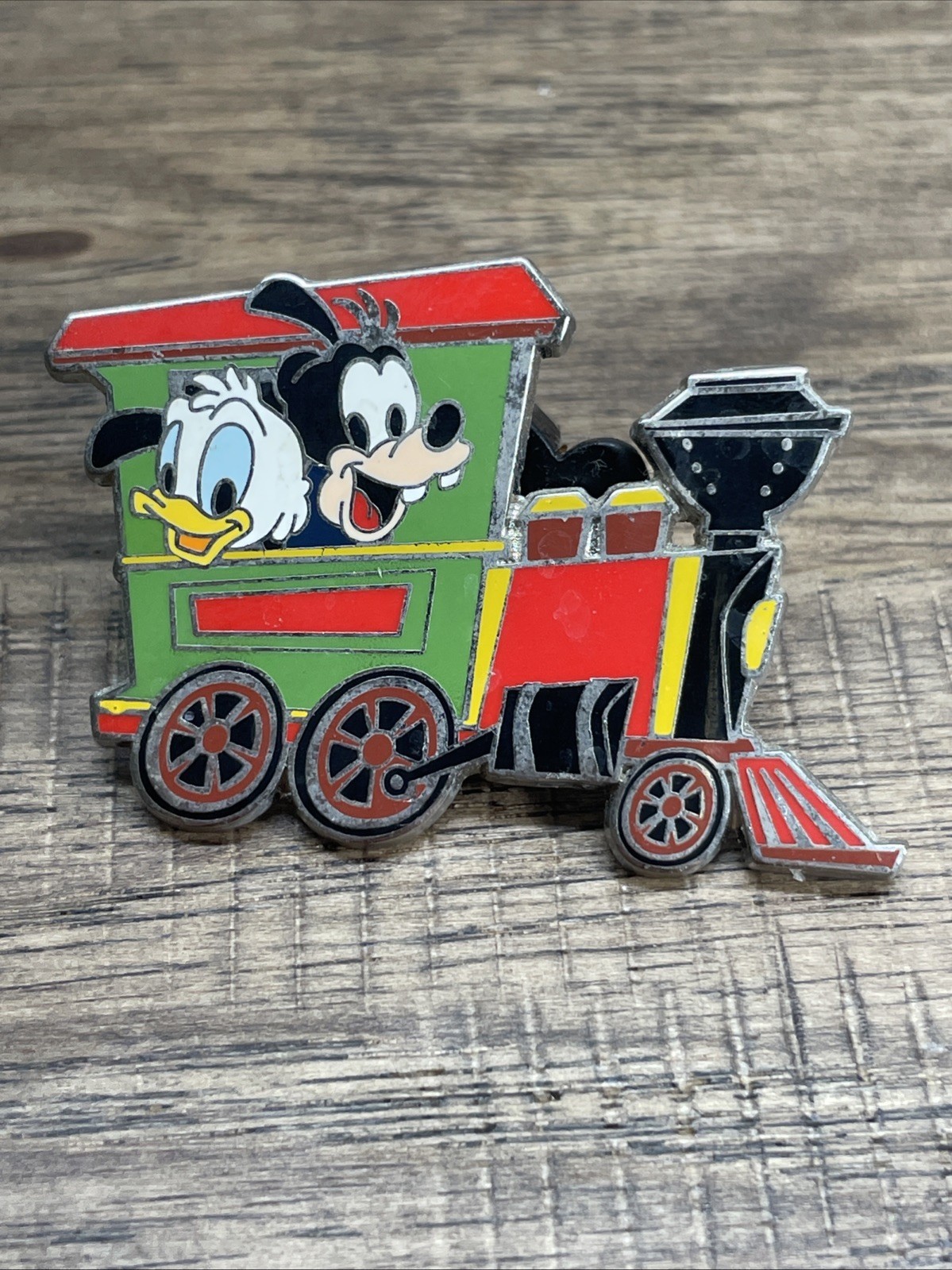 Disneyland Railroad Goofy & Donald Baby Characters Train Trading Pin ...