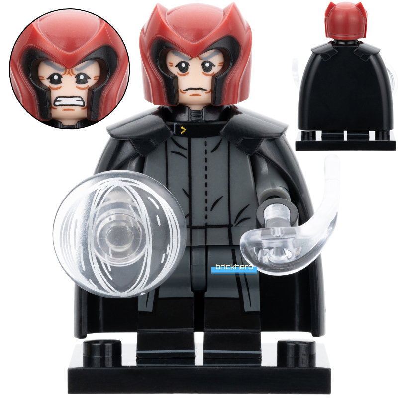 Magneto (Deadpool & Wolverine) Marvel Superheroes Lego Minifigure Brick ...