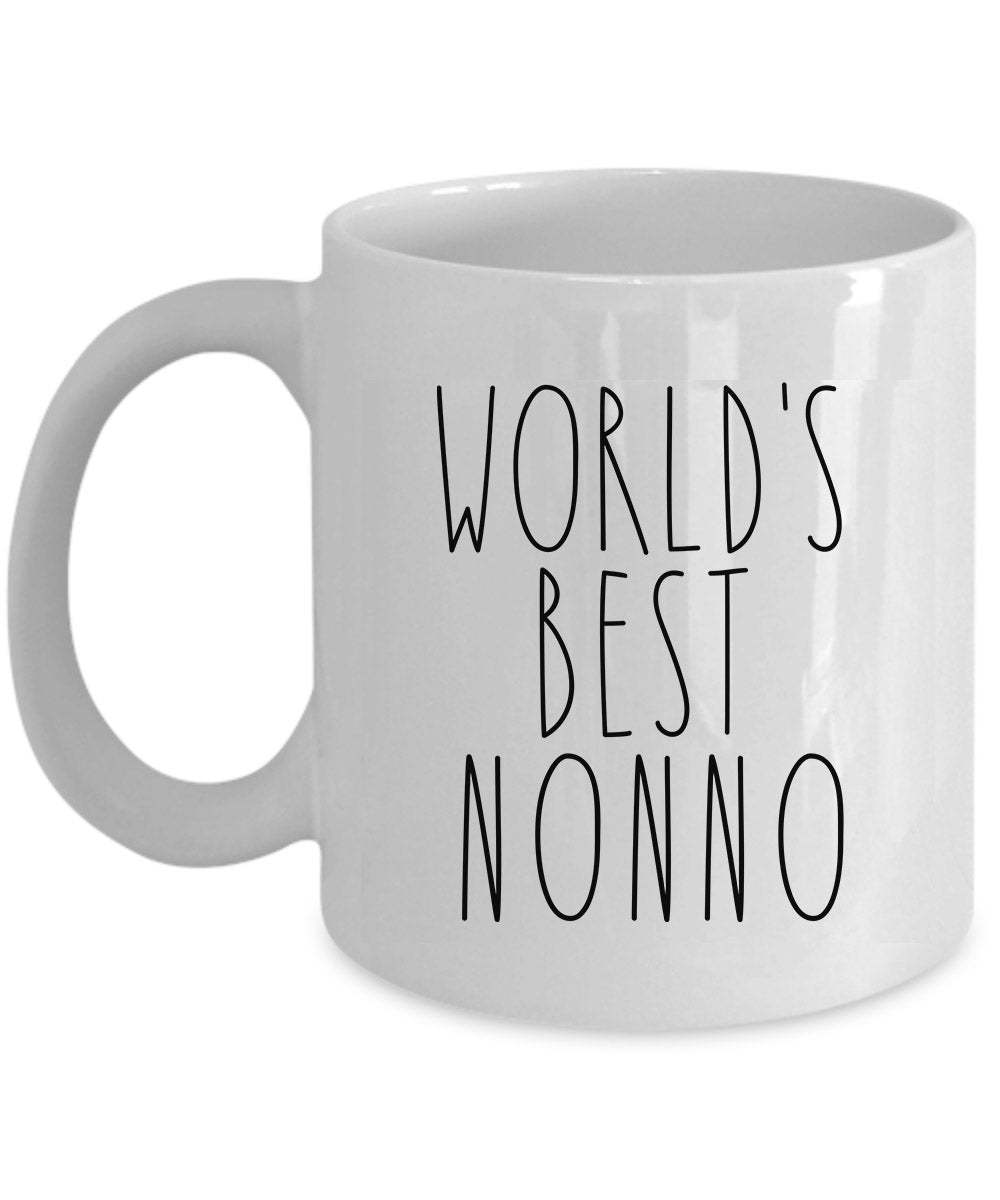 World's Best Nonno Coffee Mug 11/15oz Mother's Day Christmas Cup Gifts ...