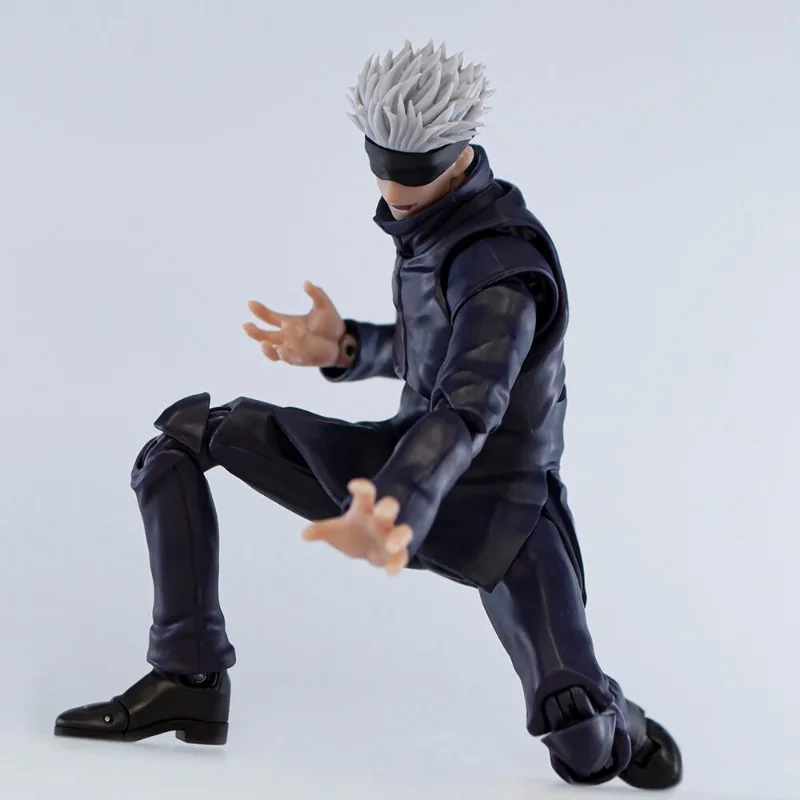 Bandai Genuine Jujutsu Kaisen Satoru Gojo Shfiguarts 17cm Toy Figures Anime Action Figures