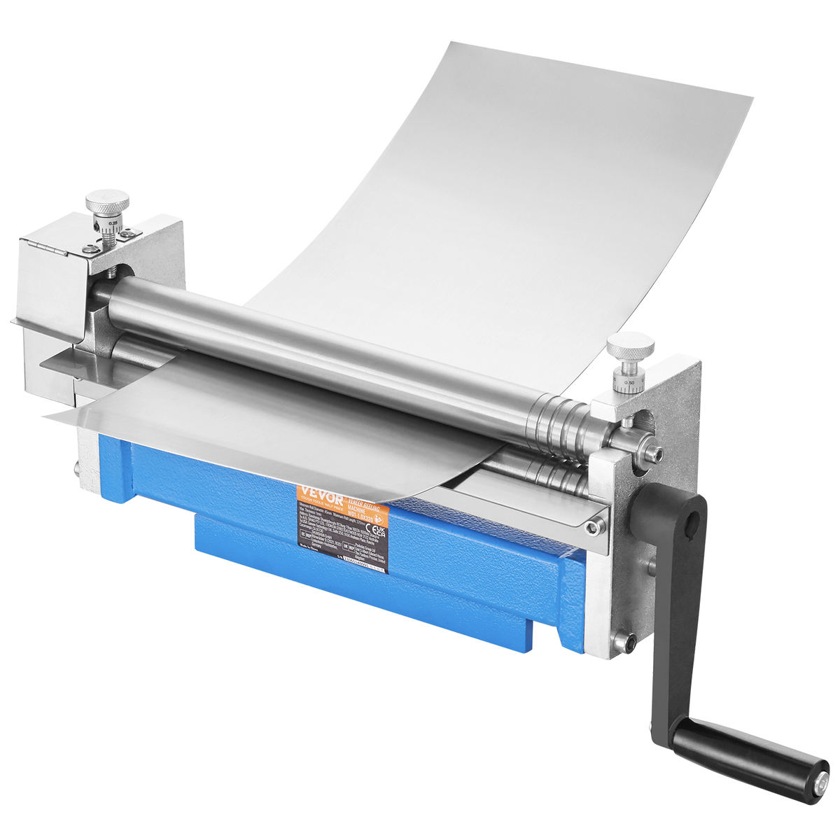 VEVOR Slip Roll Machine, 12.6 inches Forming Width in 20 Gauge Capacity ...