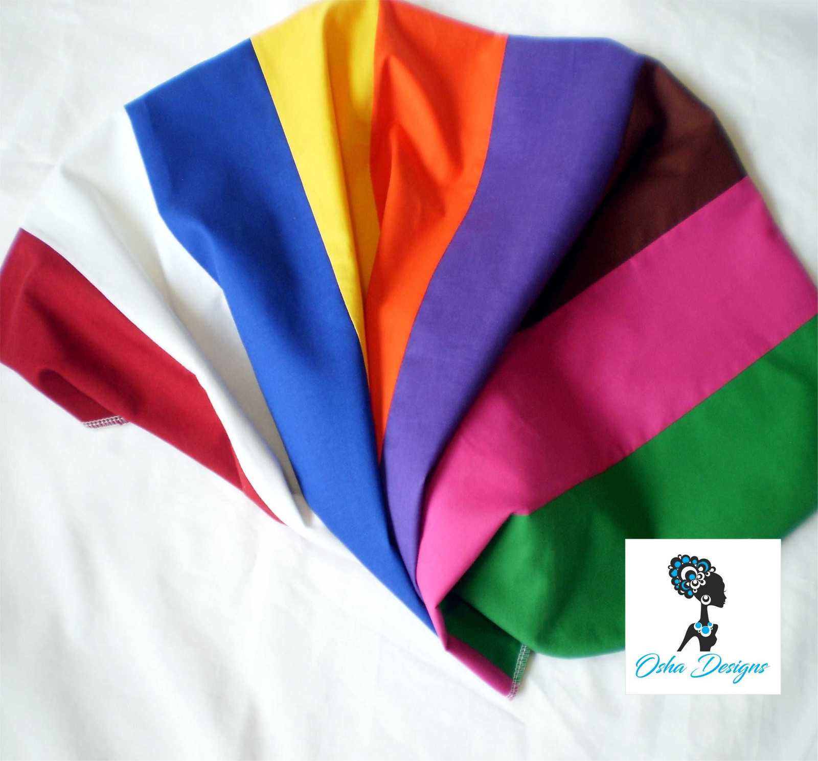Oya Yanza Centella 9 Colors Spiritual Cloth Pañuelo 9 Colores 36"x36 ...