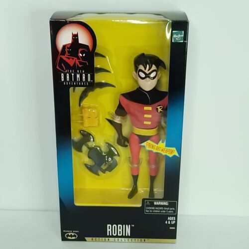 The New Batman Adventures Action Collectible 12" ROBIN Firing Weapon ...