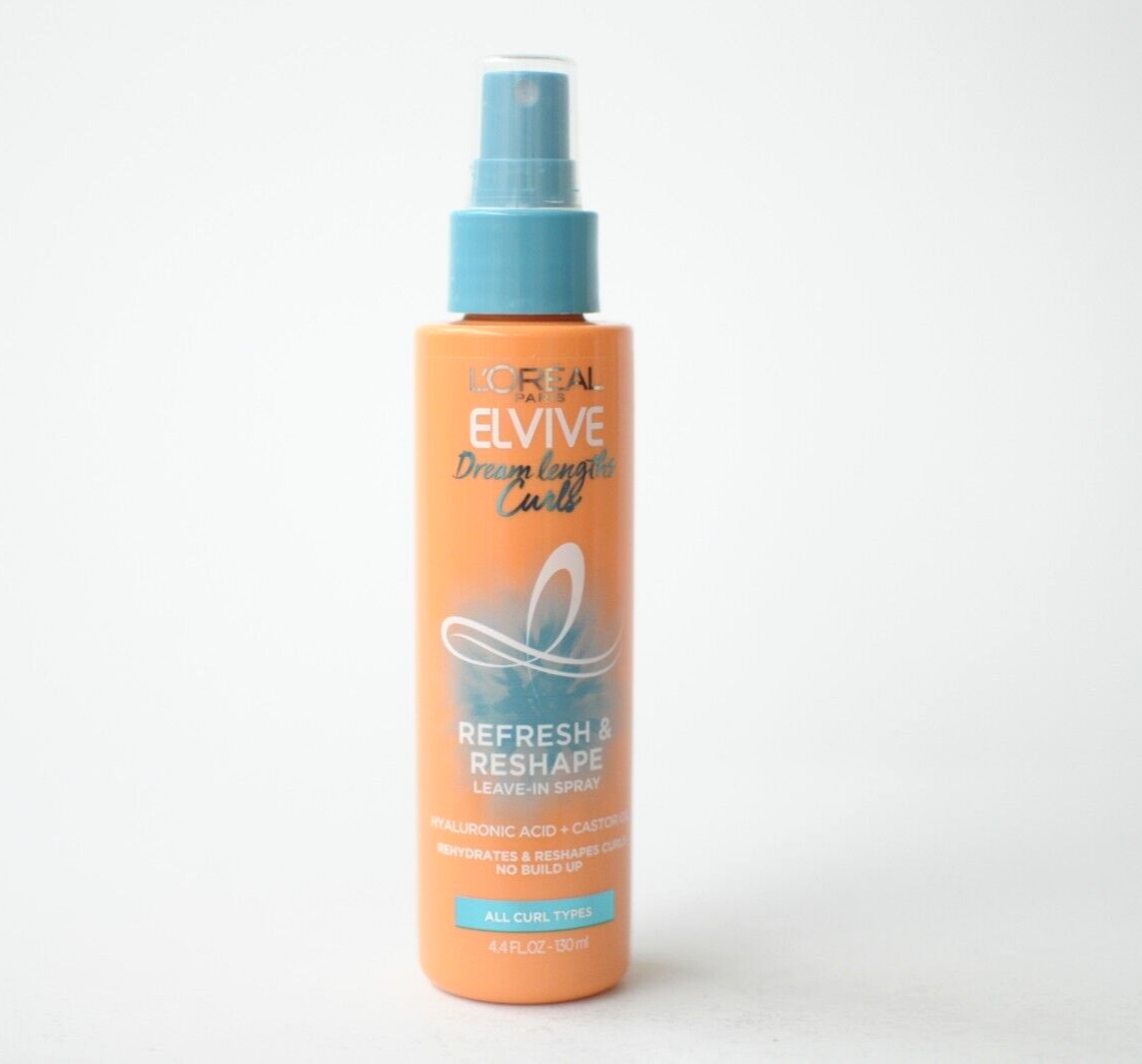 LOREAL PARIS Elvive Dream Lengths Curls Refresh Reshape Leave In Spray ...