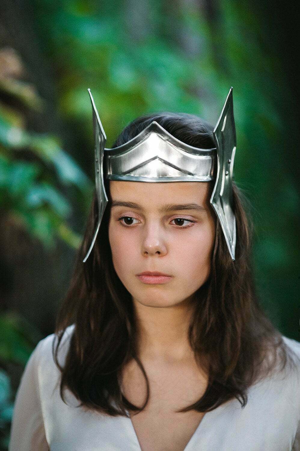 Medieval Elven Crown Fantasy Steel LARP War Armor Handmade Crown made ...
