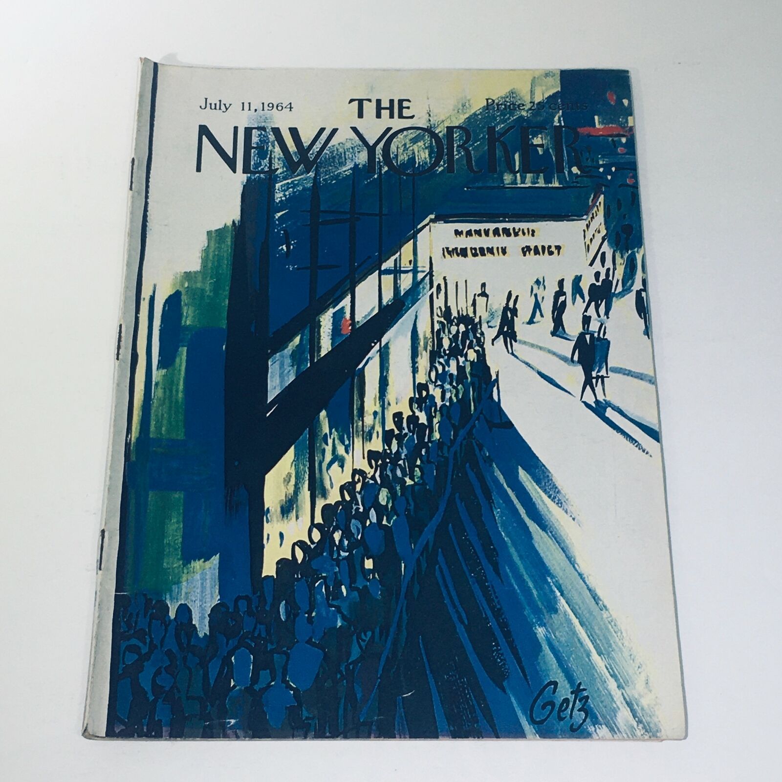 The New Yorker: July 11 1964 Arthur Getz Movie Theater Cover full ...