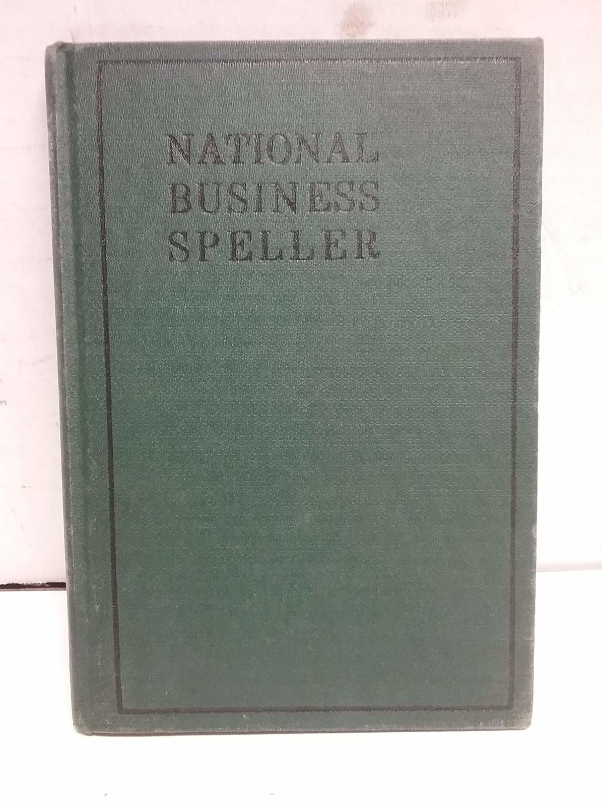 National business speller, [Hardcover] Benjamin J. And Vass Campbell ...