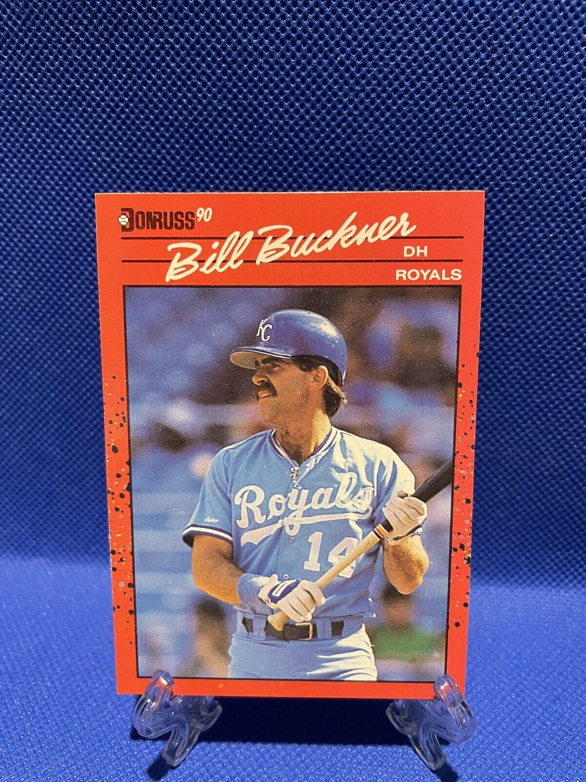 Authenticity Guarantee Bill Buckner # 474 1990 Donruss Baseball Card ...