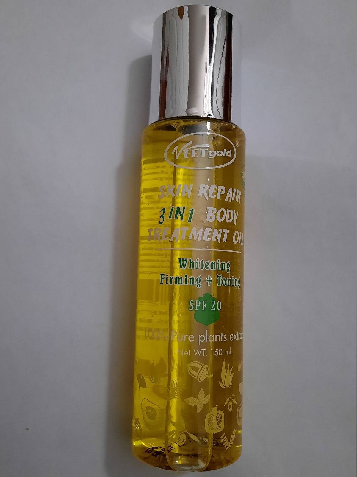 Veet gold skin body treatment oil with spf 20 - Lightening Cream