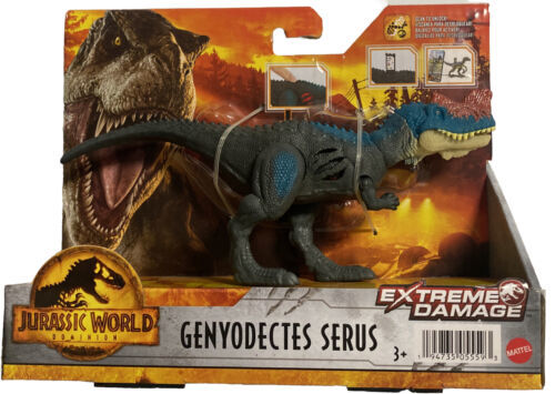 JURASSIC WORLD DOMINION EXTREME DAMAGE GENYODECTES SERUS NEW IN HAND ...