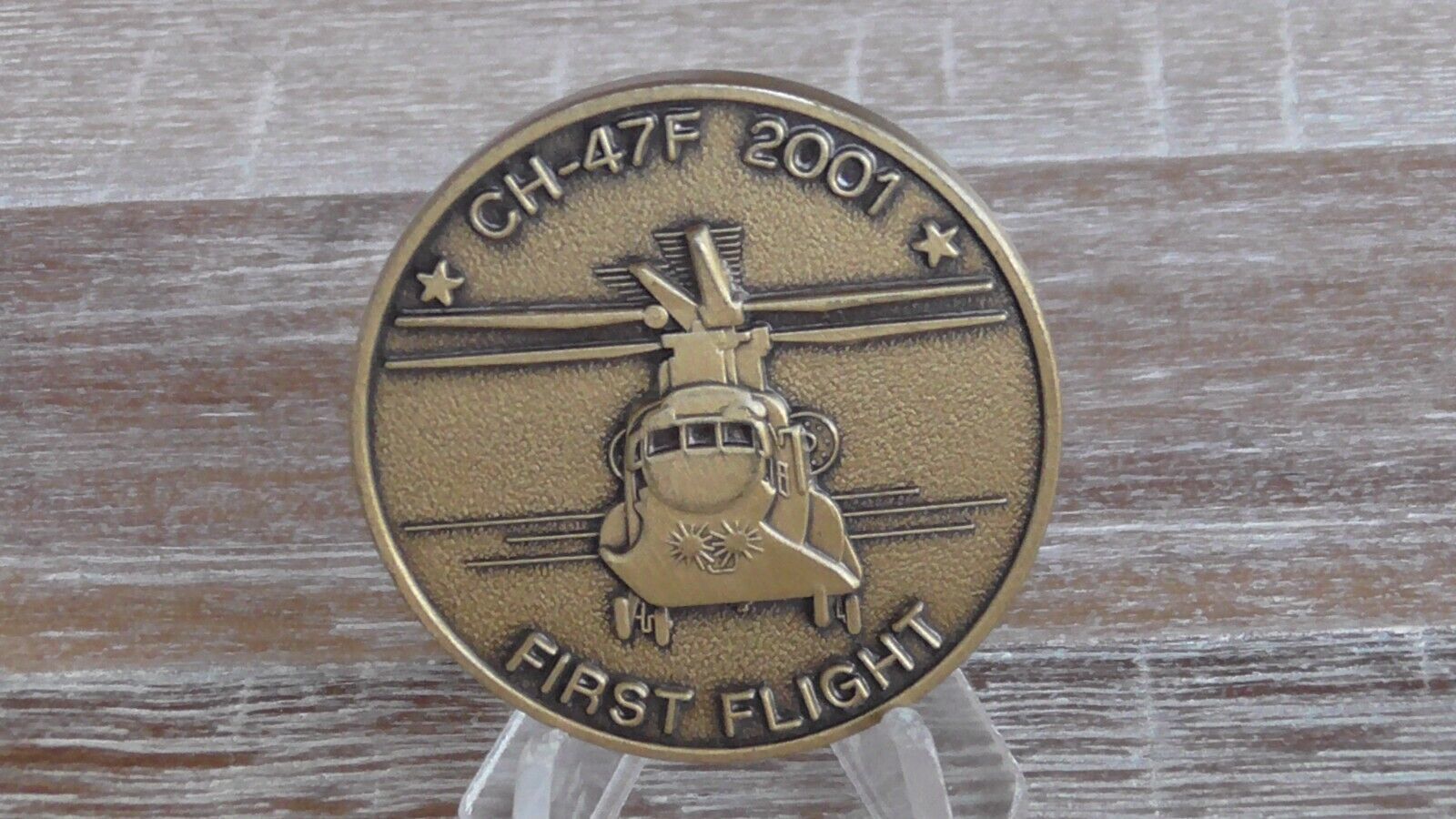 Boeing CH-47F Chinook First Flight 2001 YCH-47A 40th Anniversary ...