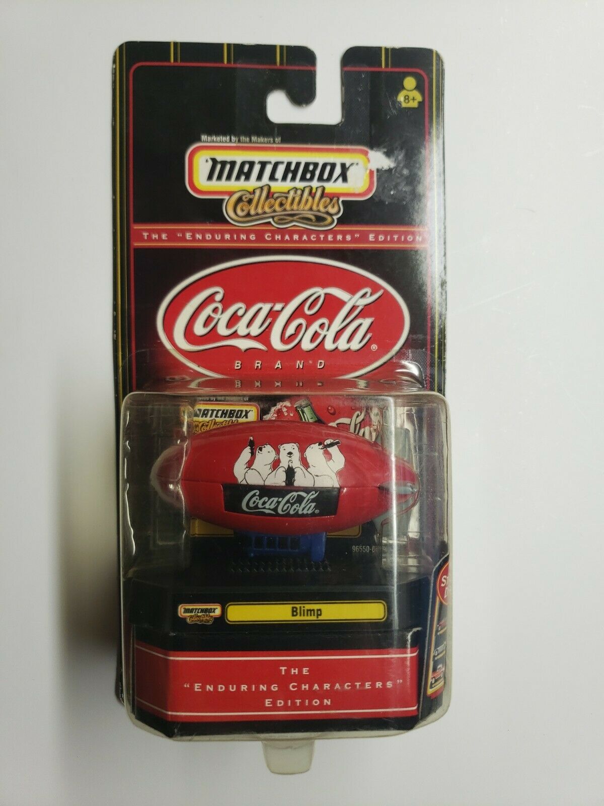 Vintage 1999 Coca Cola Matchbox Collectibles Red Blimp NOS U127 - Soda