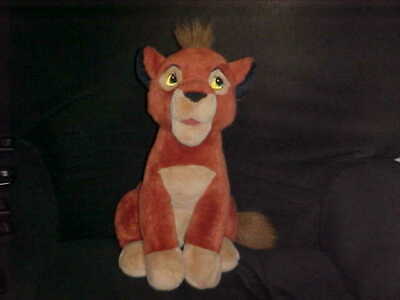 18" Kovu Plush Stuffed Toy From Disney The Lion King Very Rare Version ...