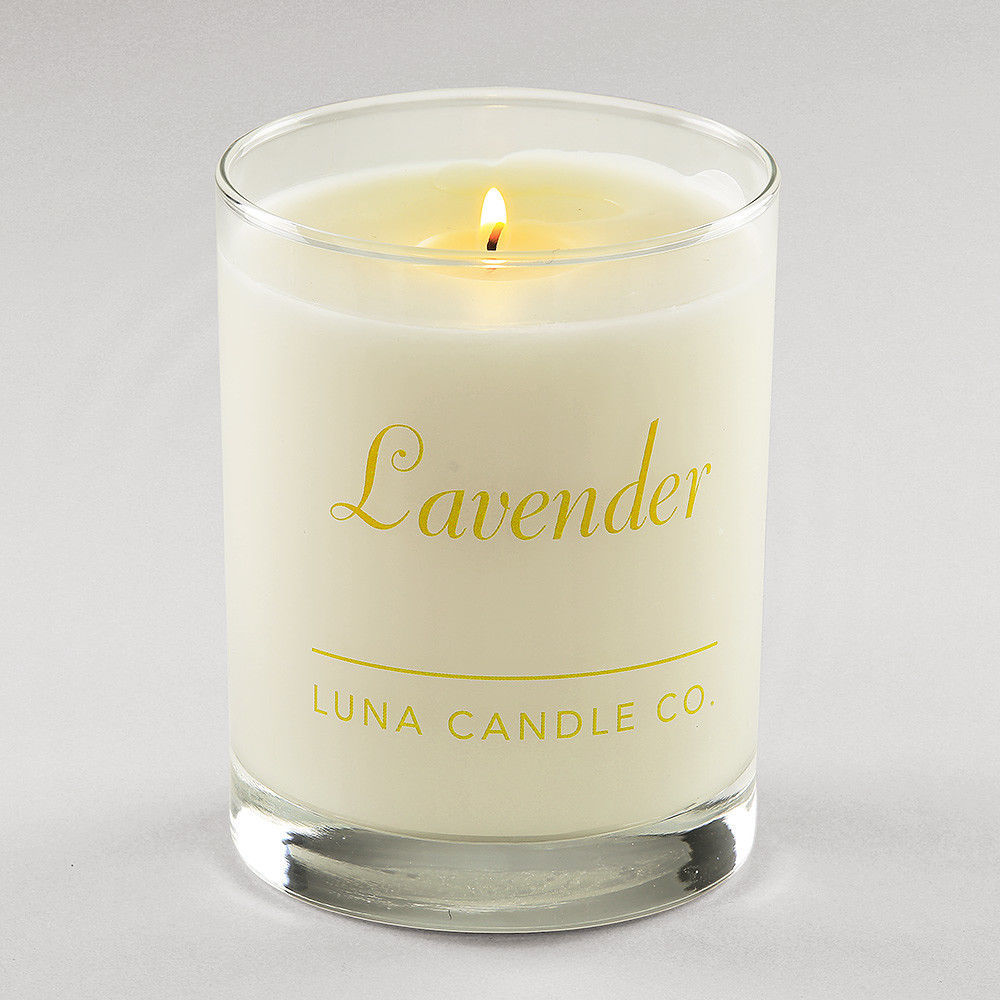 Luna Candle Co., Lavender - Scented Luxurious Candles - 11 Oz - Home Décor