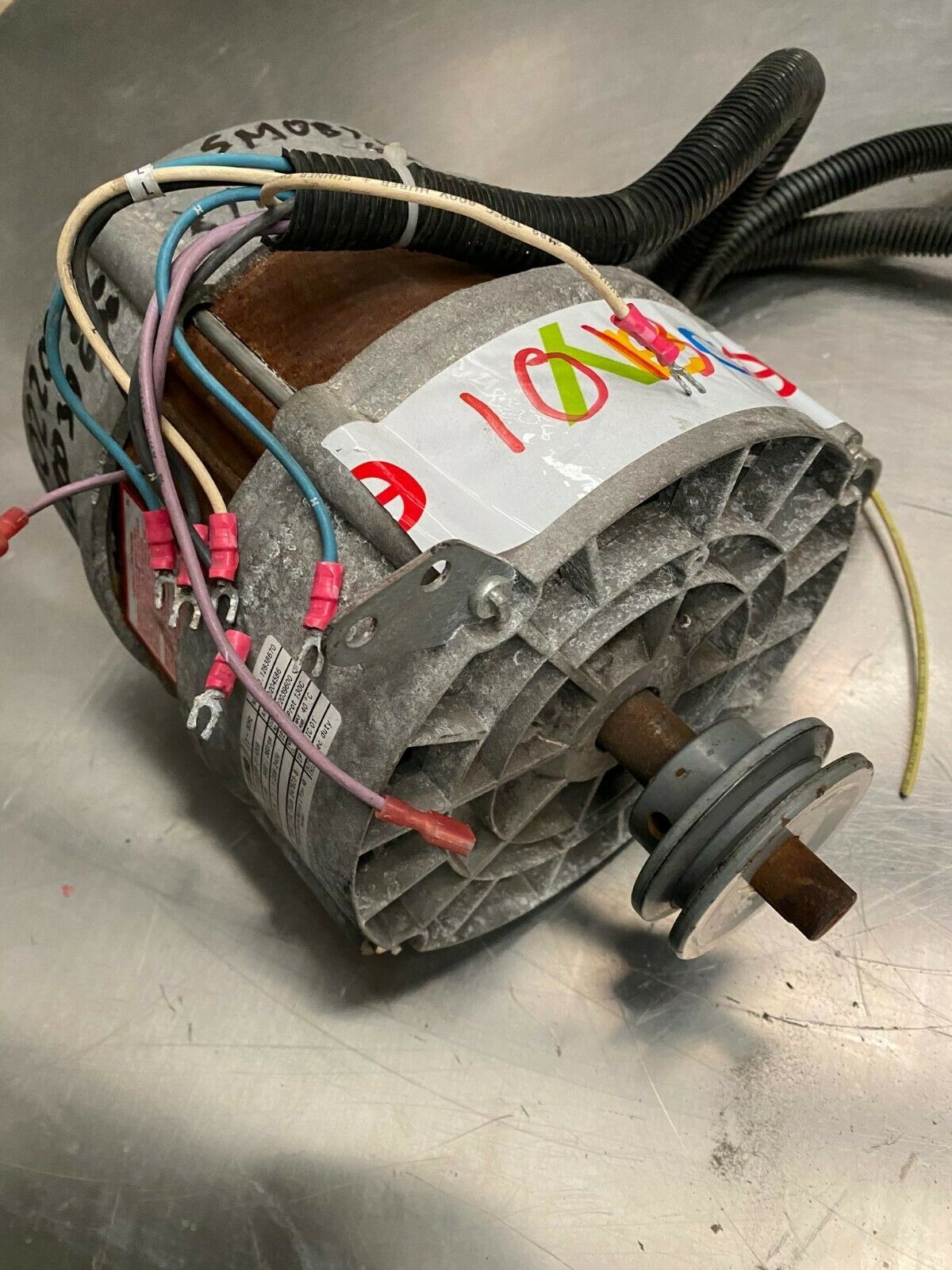 Speed Queen Front Load Washer/Extractor Motor 3PH, Speed Queen P/N ...