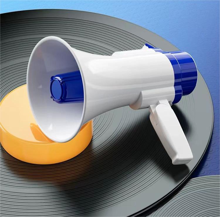 JXMOX Megaphones Portable Waterproof Megaphone Rechargeable Adjustable ...