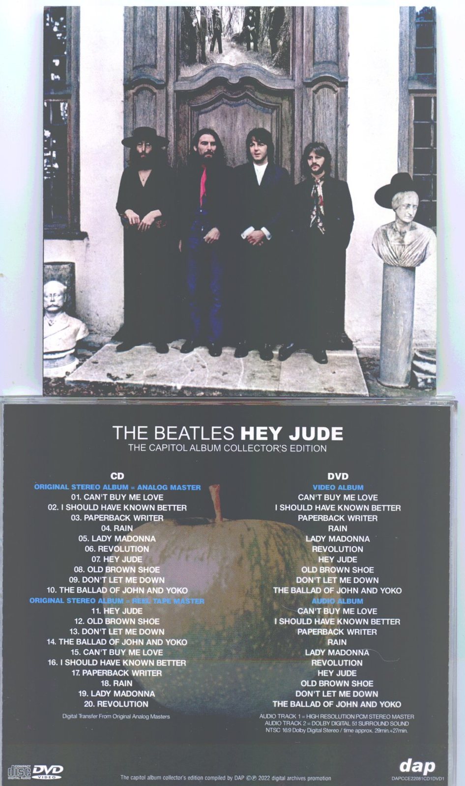 The Beatles - Hey Jude The Capitol Album Collectors Edition ( 1 CD & 1 ...