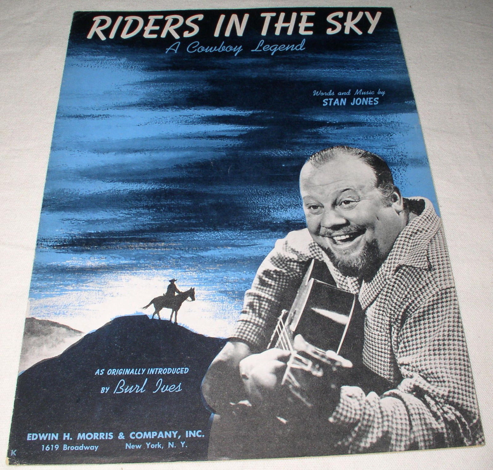 Burl Ives Frosty The Snowman Sheet Music Vintage 1949 - Vintage & Antique