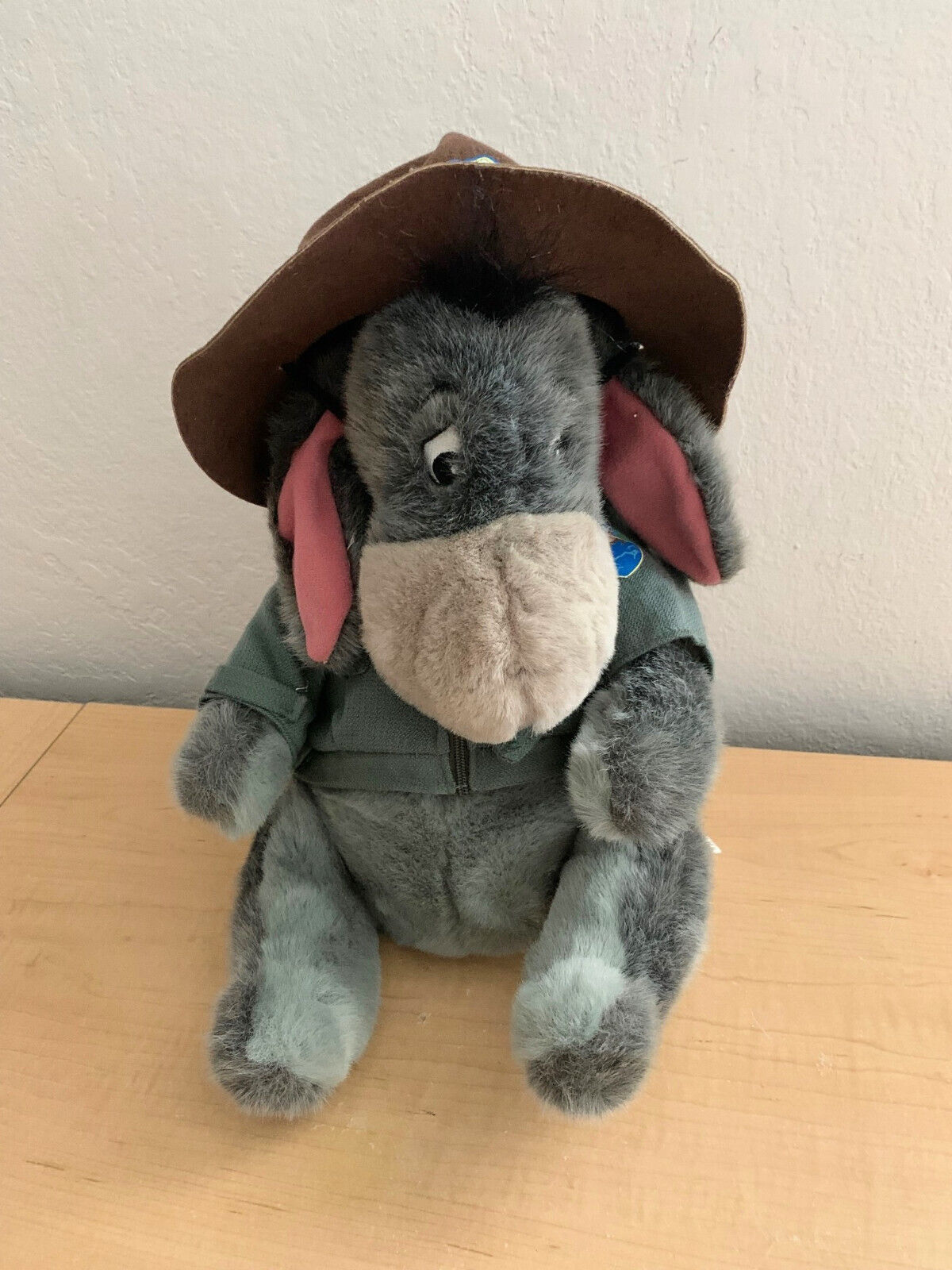 Disney Winnie The Pooh Eeyore Park Ranger Plush Stuffed Animal 15” - Other