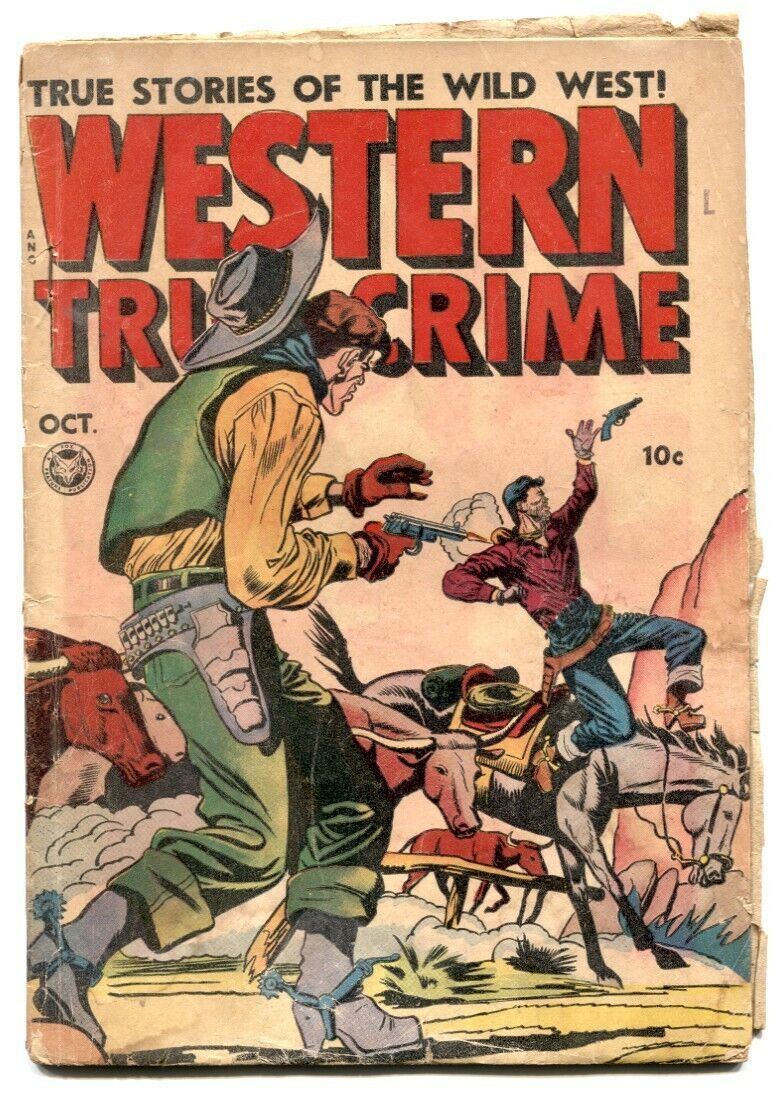Western True Crime #16 1948-Violent Pre-code comic G - Comic Books ...