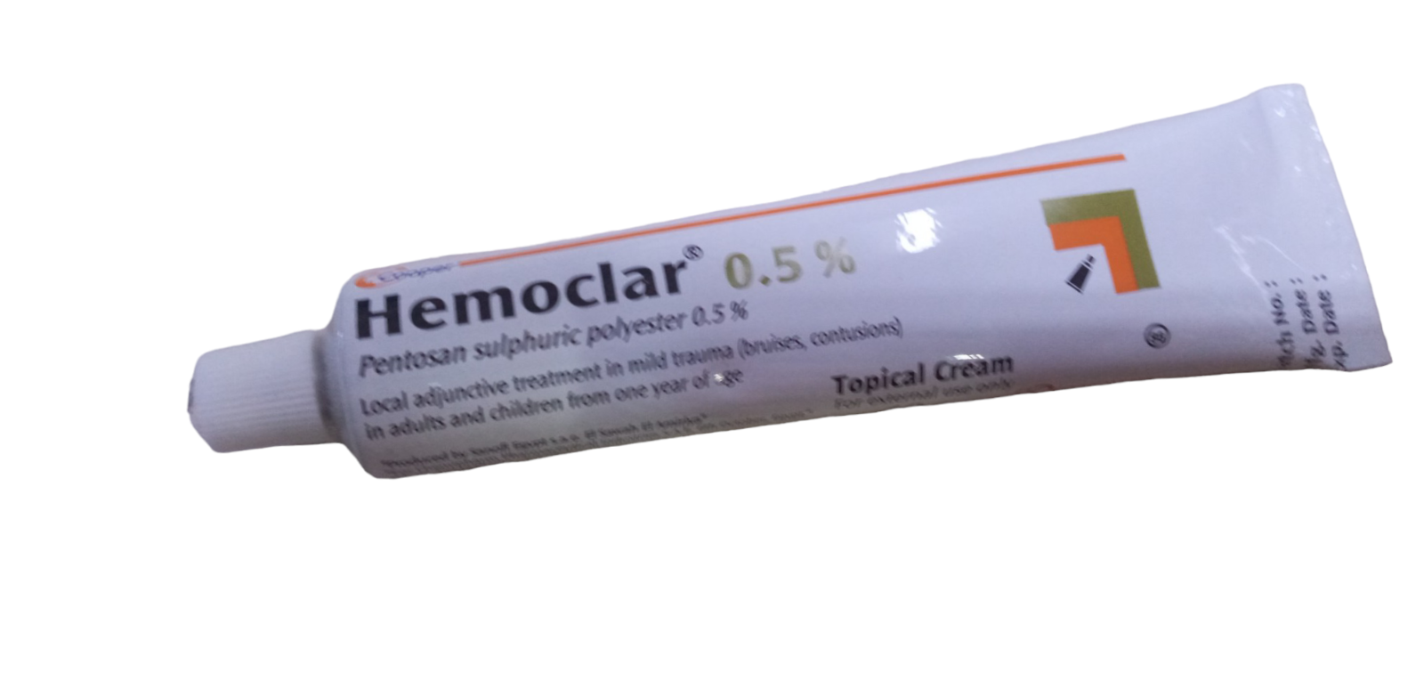 Hemoclar Hematoma Bruises, Trauma Cream 40g - Pain & Fever Relief