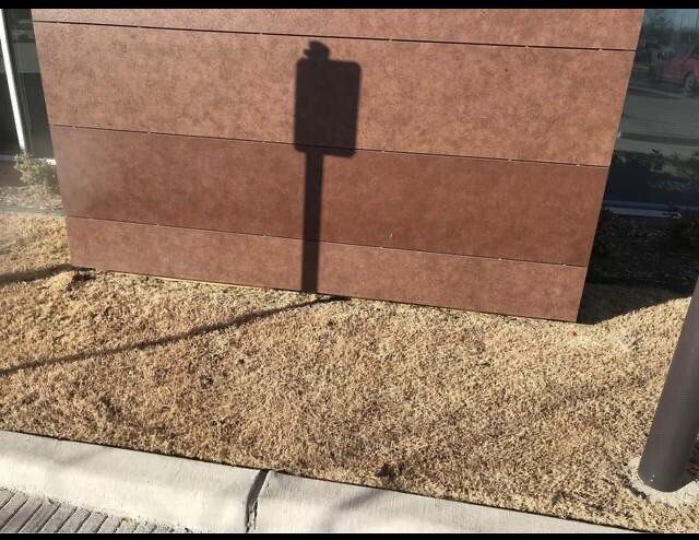 Commercial Ceramic Siding 19”x126” Fiberglass Backing Break Support ...