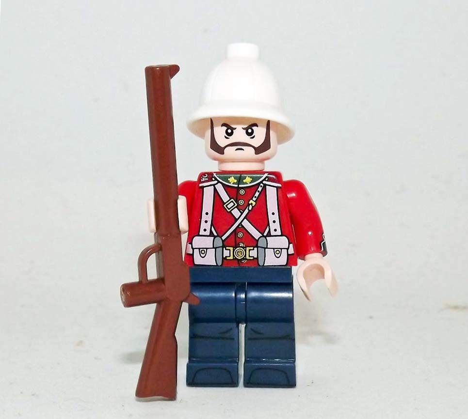 British Colonial Soldier Zulu War Custom Minifigures - LEGO (R) Minifigures