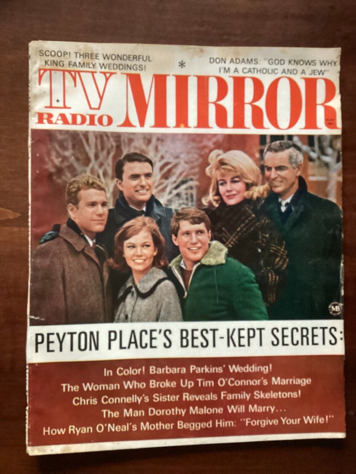 TV RADIO MIRROR - May 1966 - RYAN O'NEAL, PATTY DUKE, CHRIS NOEL, TINA ...