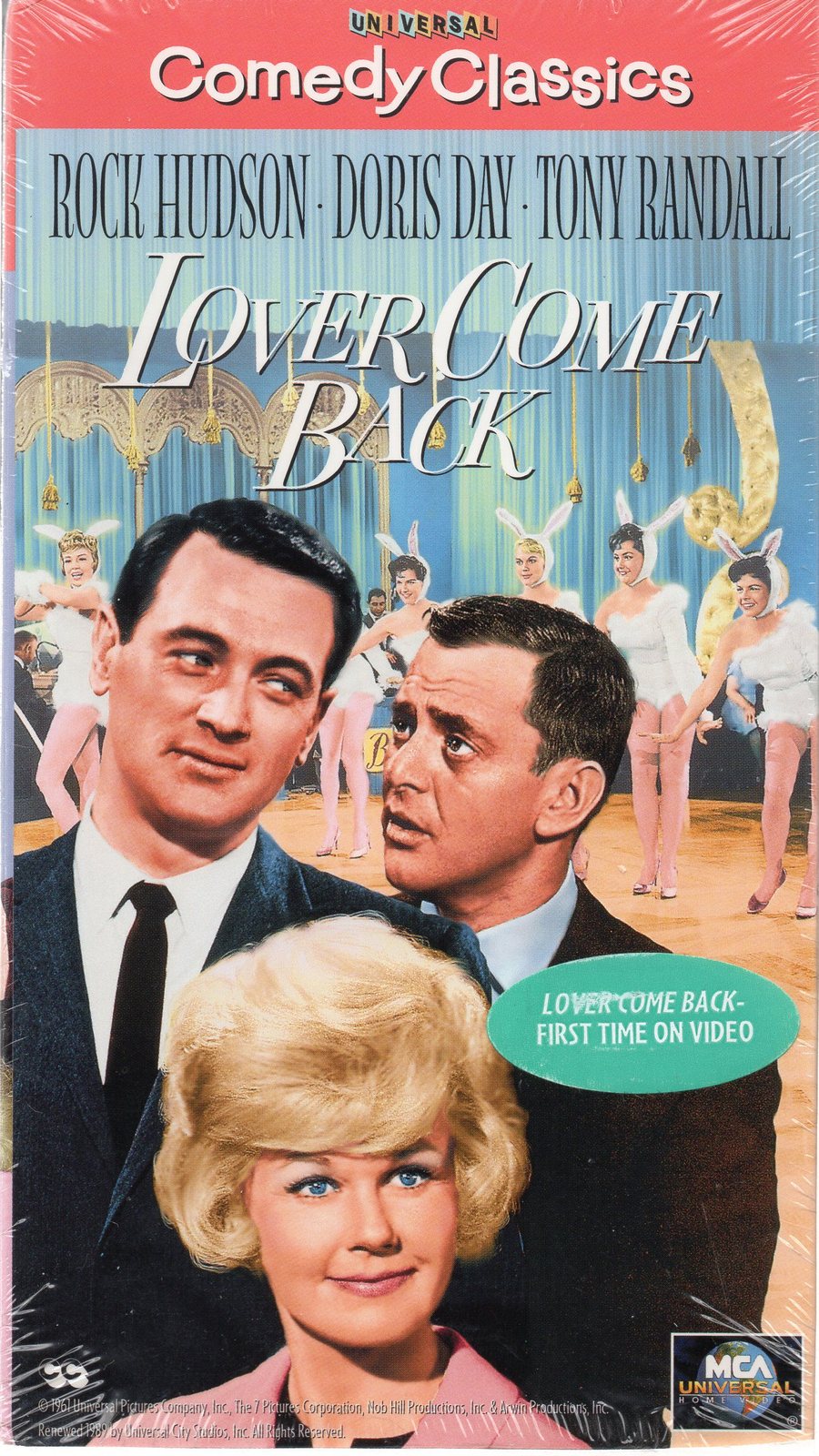 LOVER COME BACK (vhs) *NEW* closest to original sourceprint, rival ad ...