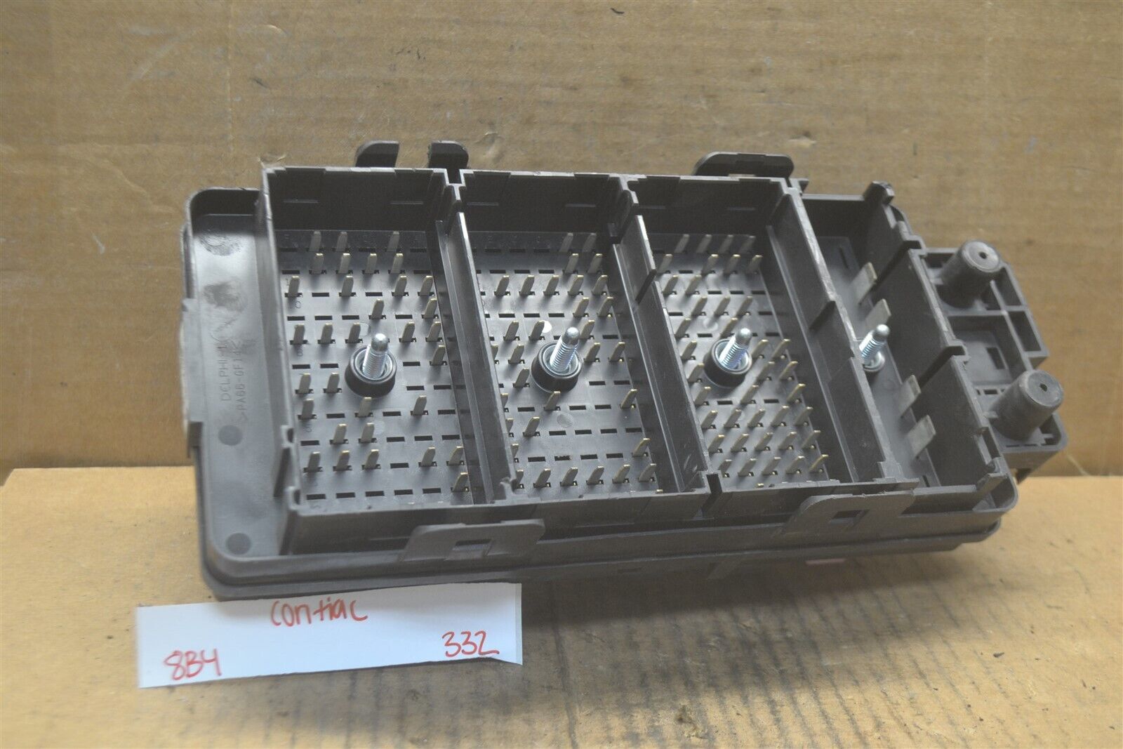 09-10 Pontiac G6 Fuse Box Junction Oem 25962160 Module 332-8B4 ...