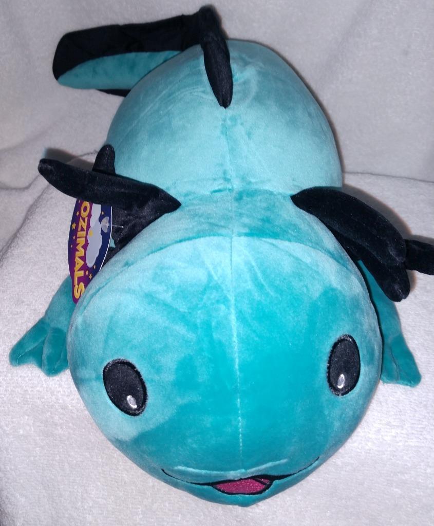 Snoozimals Teal Axolotl Plush 26" NWT - Other