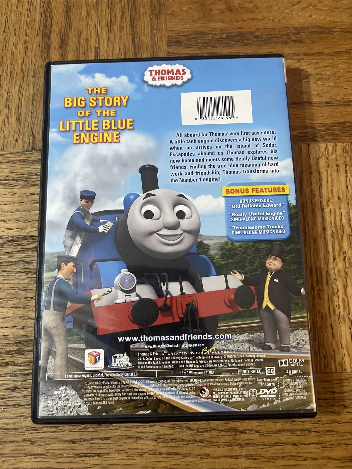 Thomas And Friends The Adventure Begins DVD - DVDs & Blu-ray Discs