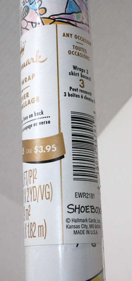 Vintage RETRO Hallmark SHOEBOX-MAXINE-SAYINGS & DRAWINGS Gift Wrapping ...