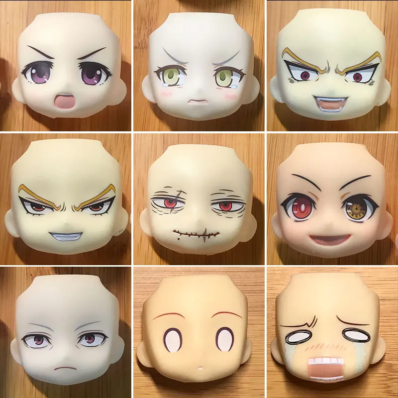 GSC face clay Neptune flower Prince Xu Moses II bun face OB11 doll face ...