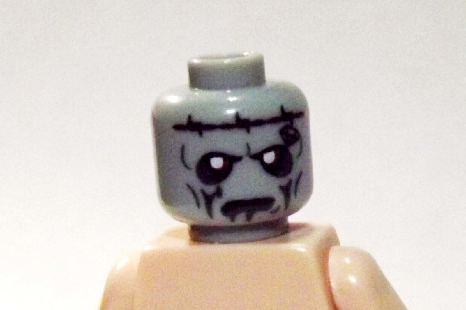 HG Zombie Head Franken Skull Head Diy Toys Minifigures - LEGO (R ...