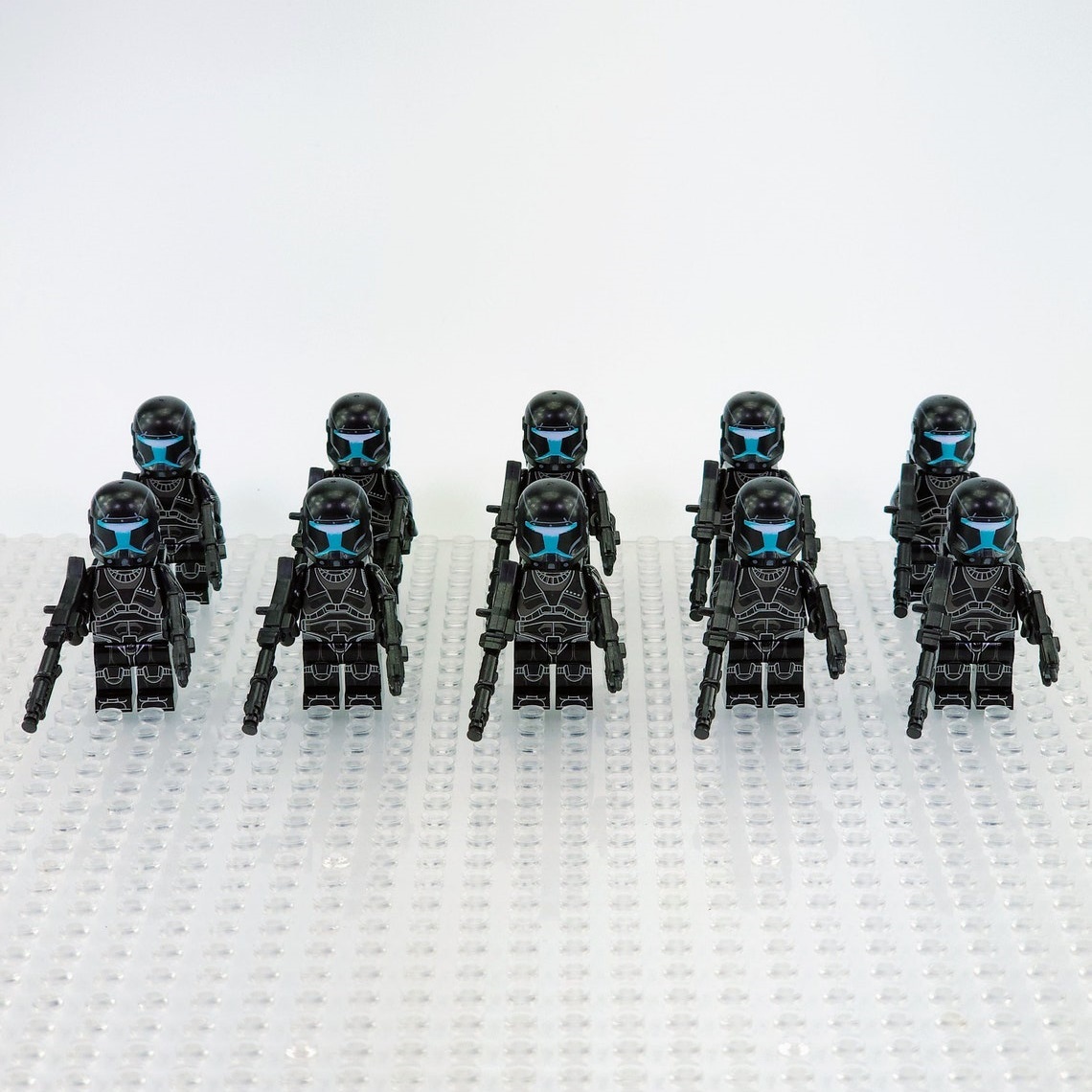 10pcs Star Wars Republic Clone Commando Omega Squad Minifigures Toys ...