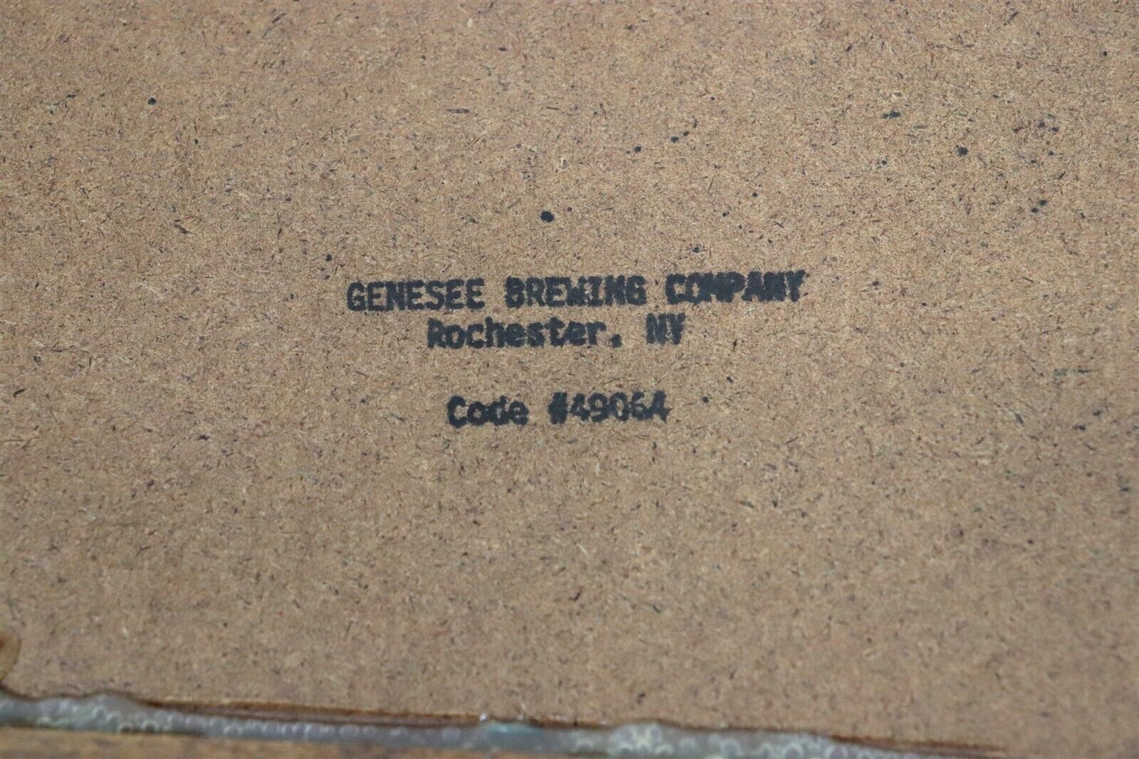 VINTAGE Genesee 12 Horse Beer 11x19" Glass Mirror Serving Tray - Trays