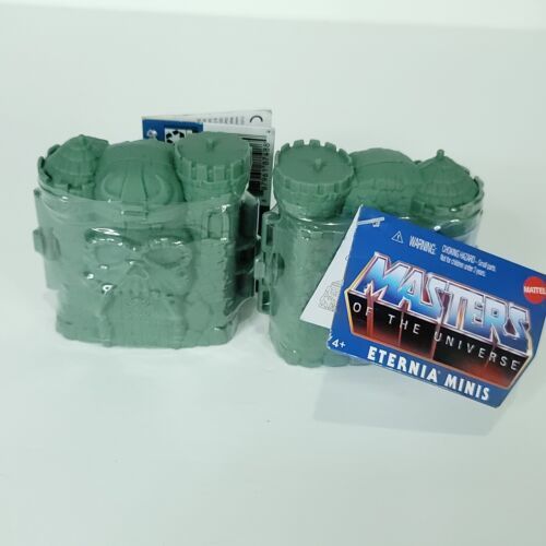 Masters Of The Universe Eternia Minis Lot of 2 He man Castle Grayskull ...