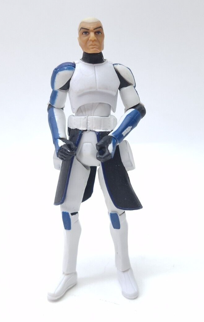 Star Wars The Clone Wars Captain Rex 2008 Hasbro 3.75" Figure - Action ...