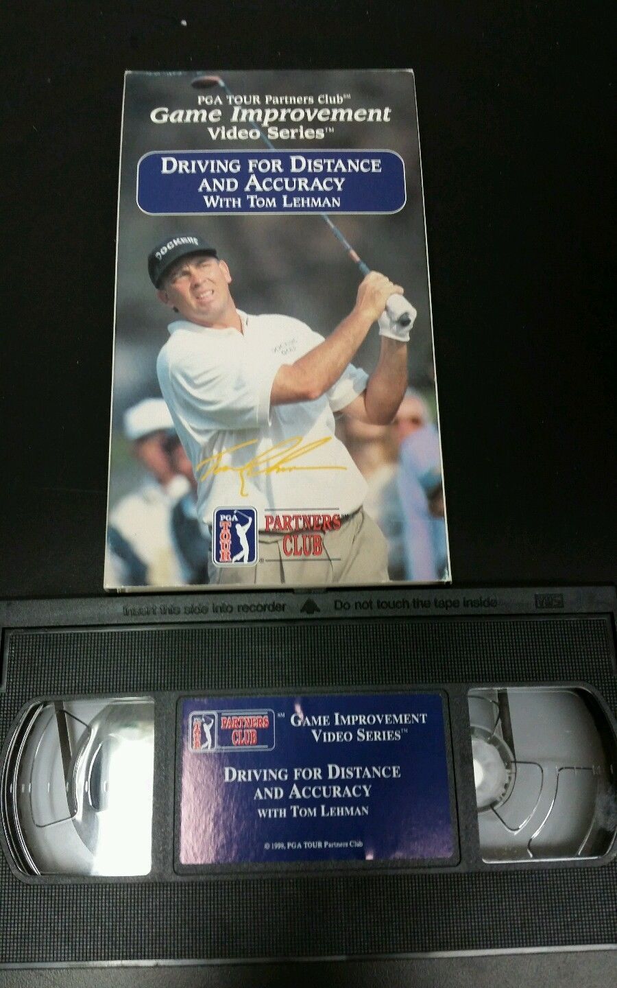 PGA Golf VHS DRIVING FOR DISTANCE AND ACCURACY Game Improvement - VHS Tapes
