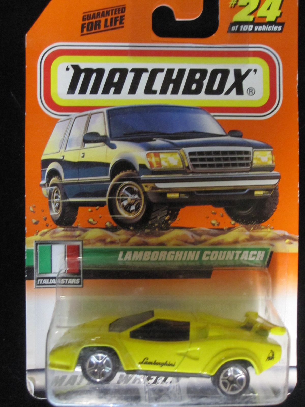 Lamborghini Countach Matchbox Italian Stars Series #24 - Toys & Hobbies