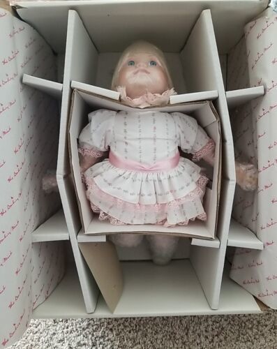 Danbury Mint Kimberly Porcelain 1991 Doll by Judy Belle With Mirror New ...